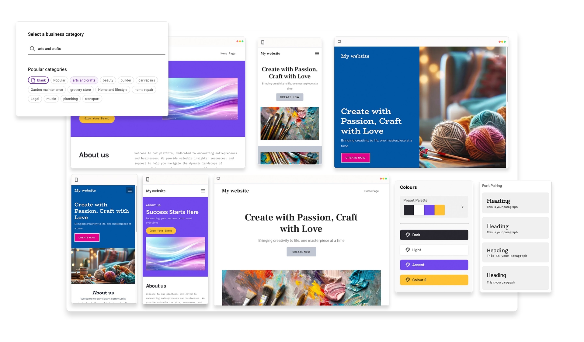 Build A Website With Our Site Builder Software | UK2.net